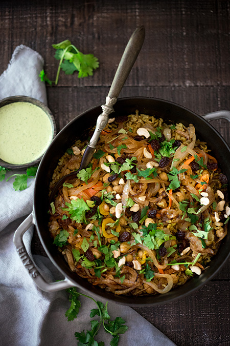 Quick Chickpea Biryani - Edible Seattle