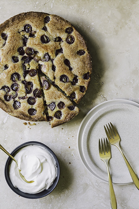 Grape Cake with Anise and Lemon - Edible Seattle